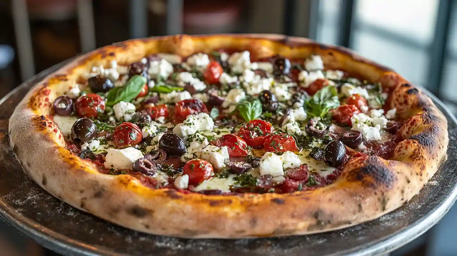 The BEST Mediterranean Pizza Recipe Authentic Flavors & Easy Steps!