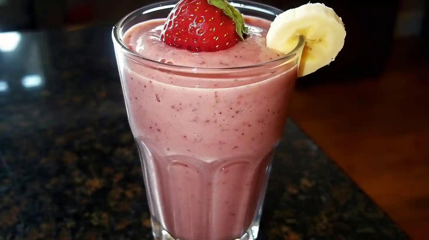 The BEST Strawberry Banana Smoothie Recipe (Ready In 5 Min!)